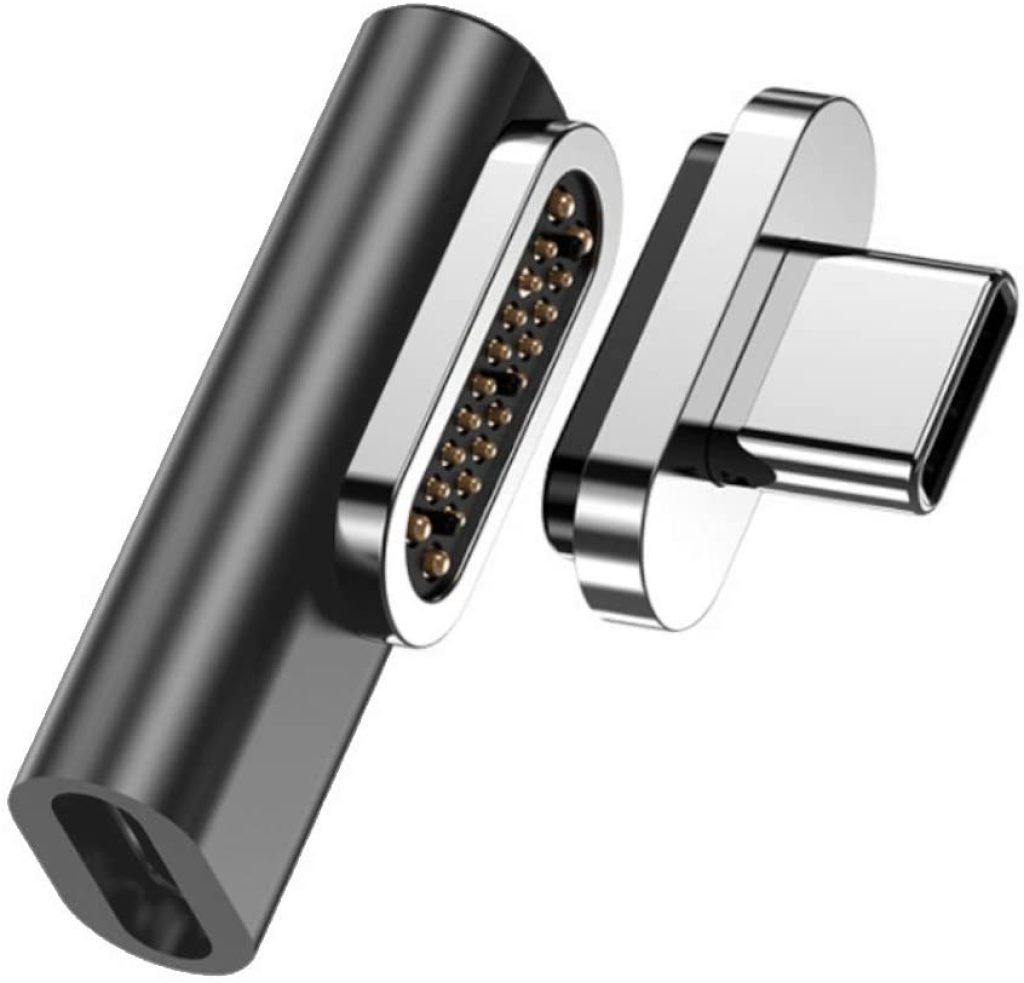 Magnetic USB C Adapter, 20 Pin Magnet to USB Type C Universal Converter ...