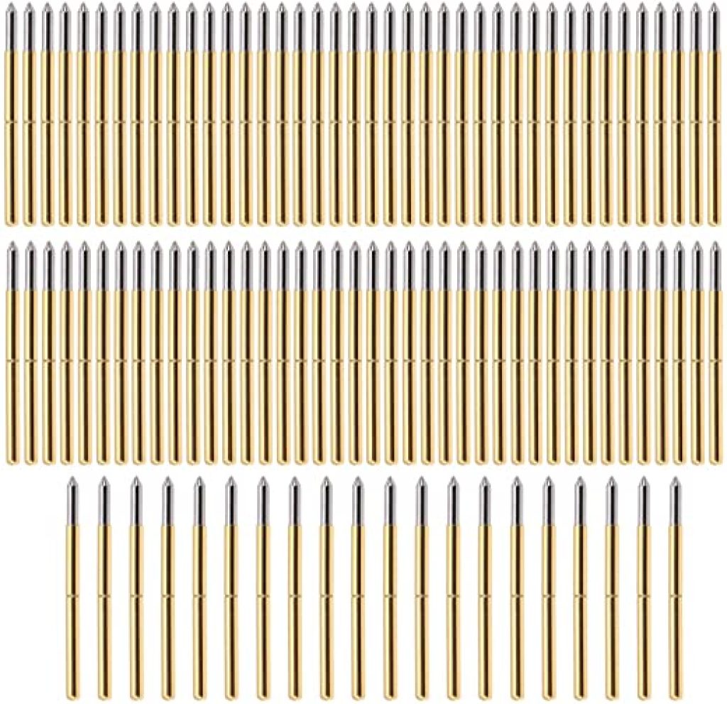 Spring Test Probe, 100pcs P125‑B 2.0mm Spring Test Detection Probe Set ...